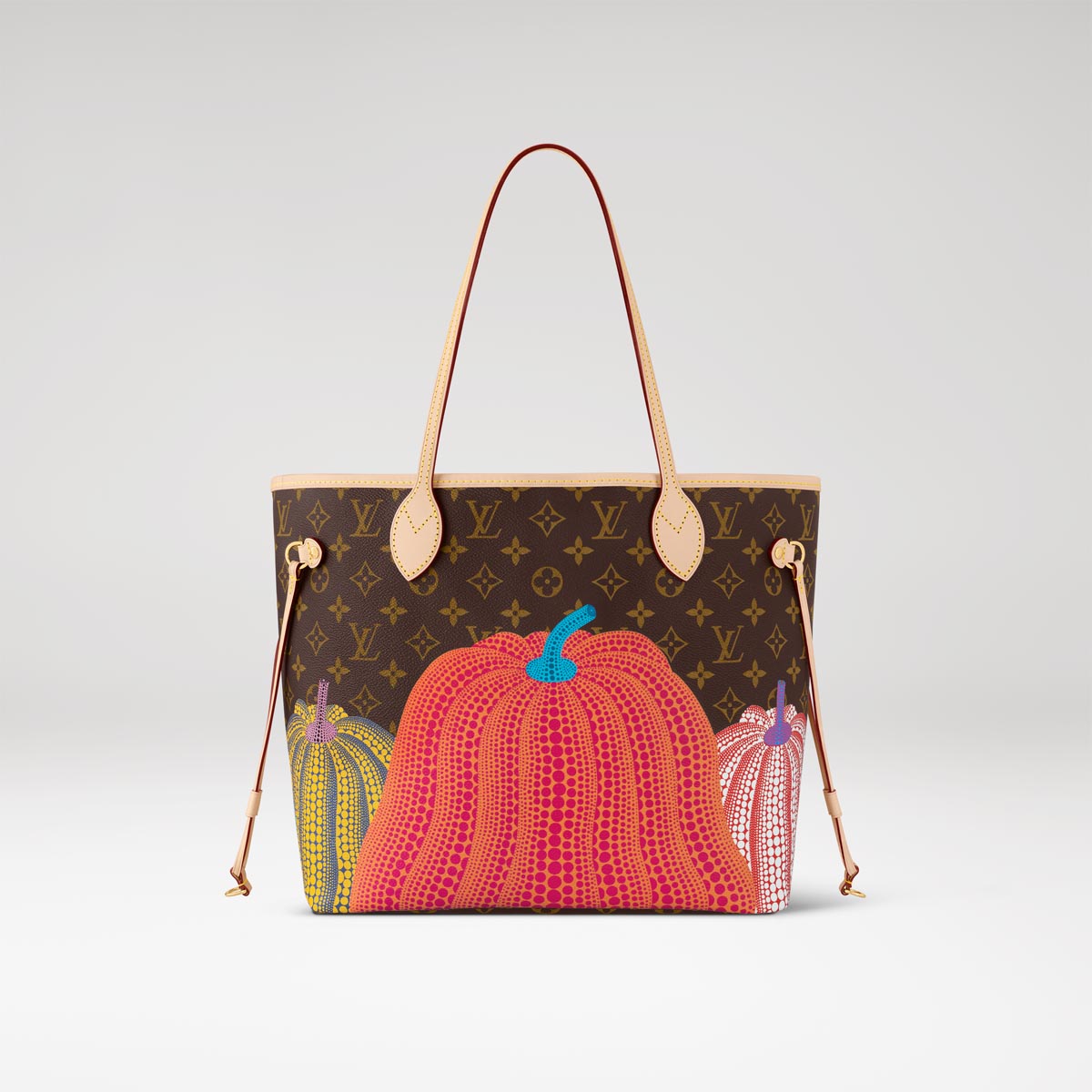 Louis-Vuitton-x-Yayoi-Kusama-Neverfull-MM-in-Monogram-canvas-with ...